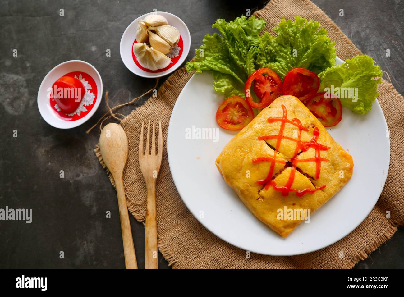 nasi goreng pattaya or Pattaya Fried Rice (Stuffed Omelette Fried Rice ...