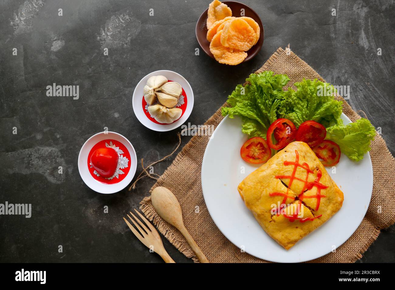 nasi goreng pattaya or Pattaya Fried Rice (Stuffed Omelette Fried Rice ...