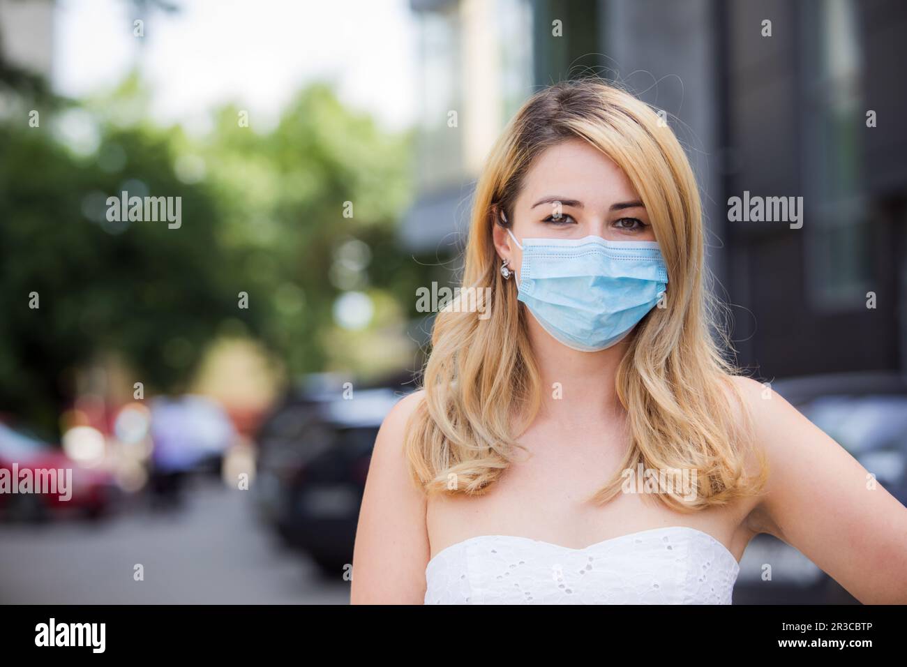 Wearing safety mask hi-res stock photography and images - Alamy