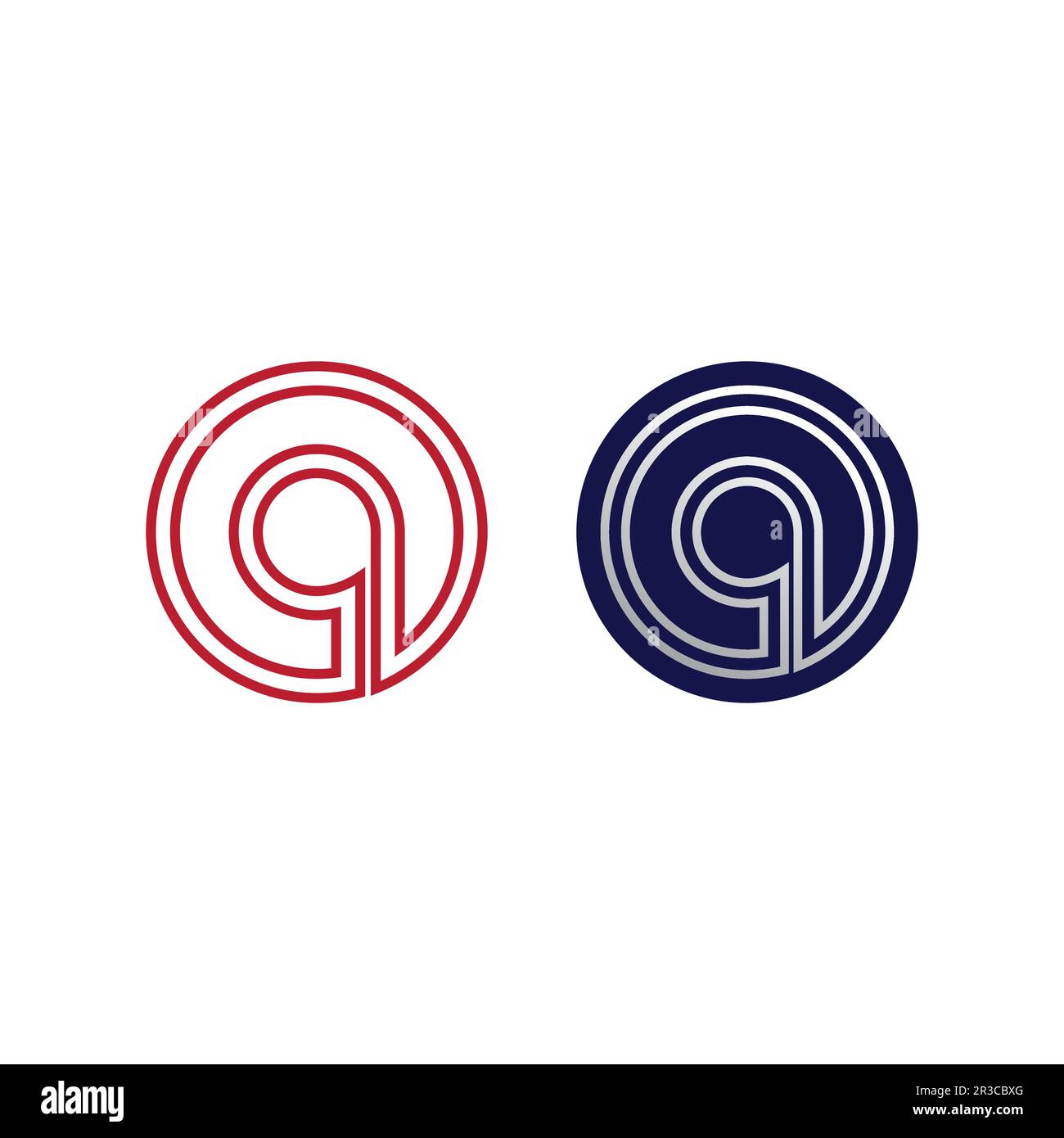 O ring logo business and circle logo design vector Stock Vector Image & Art - Alamy