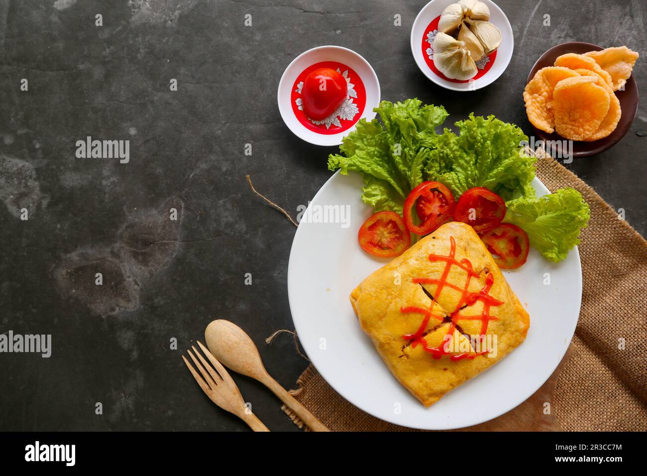 nasi goreng pattaya or Pattaya Fried Rice (Stuffed Omelette Fried Rice ...