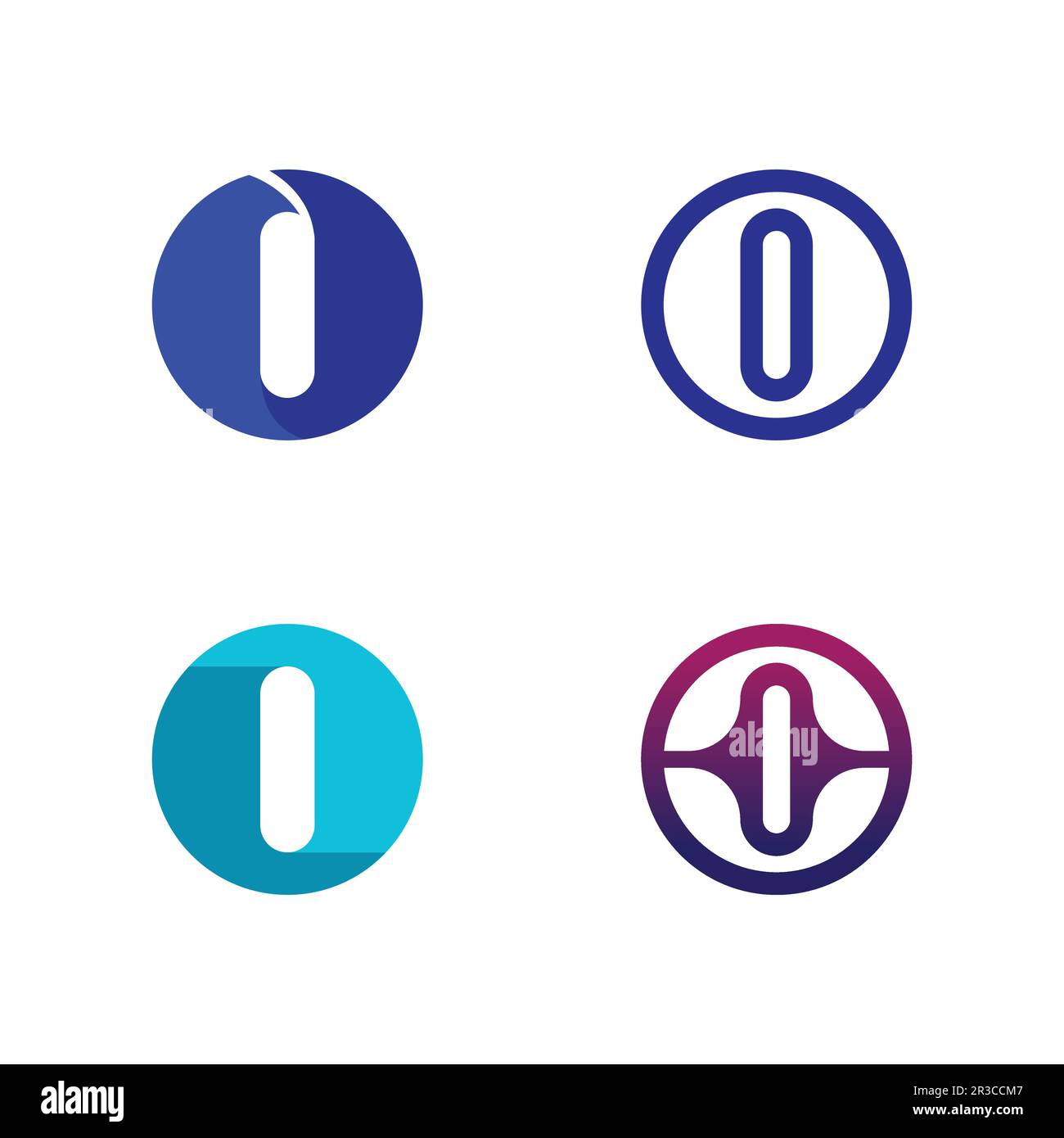 O shape business Stock Vector Images - Alamy