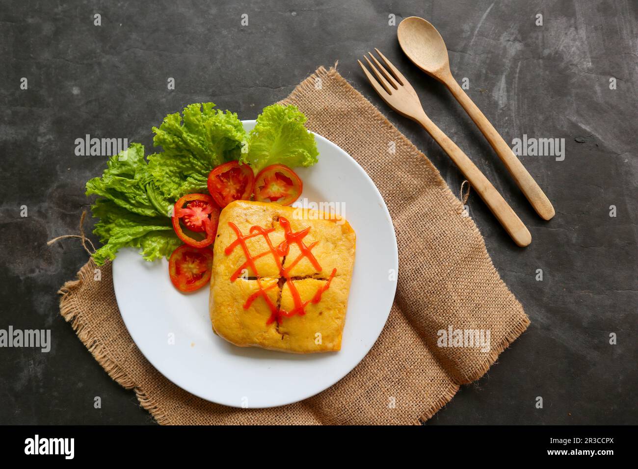 nasi goreng pattaya or Pattaya Fried Rice (Stuffed Omelette Fried Rice ...