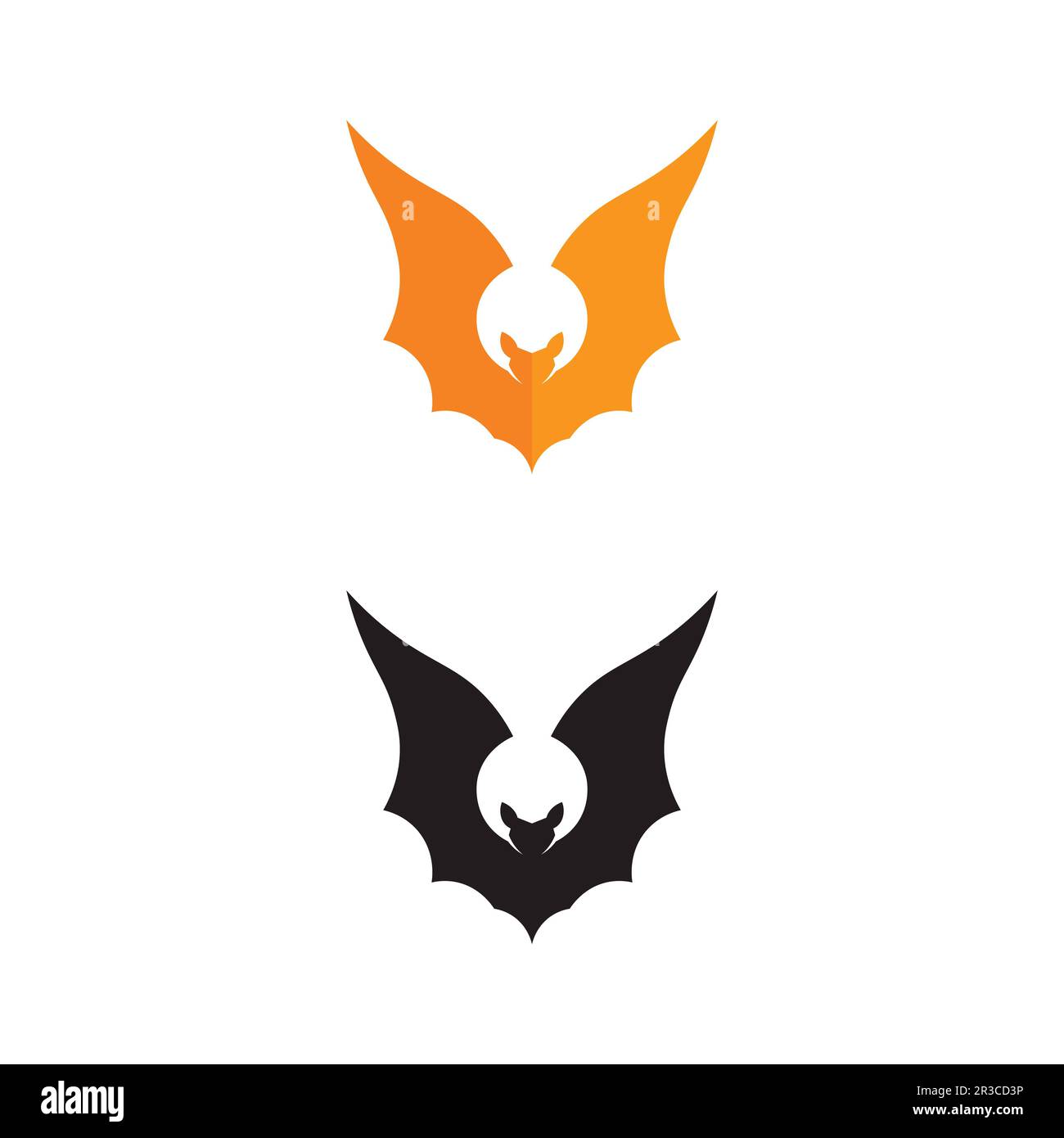 bat wing vector icon logo template illustration design Stock Vector ...