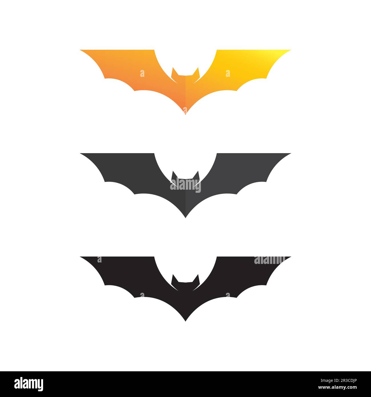 bat logo vector icon logo template illustration design Stock Vector Image & Art - Alamy