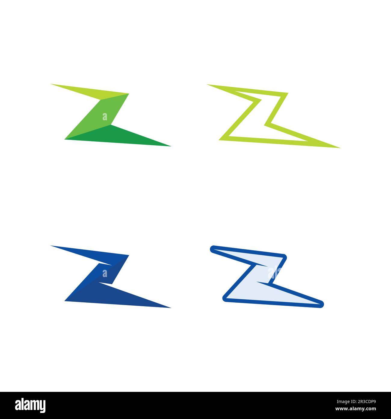 Z letter and font Z logo design vector identity illustration Stock ...