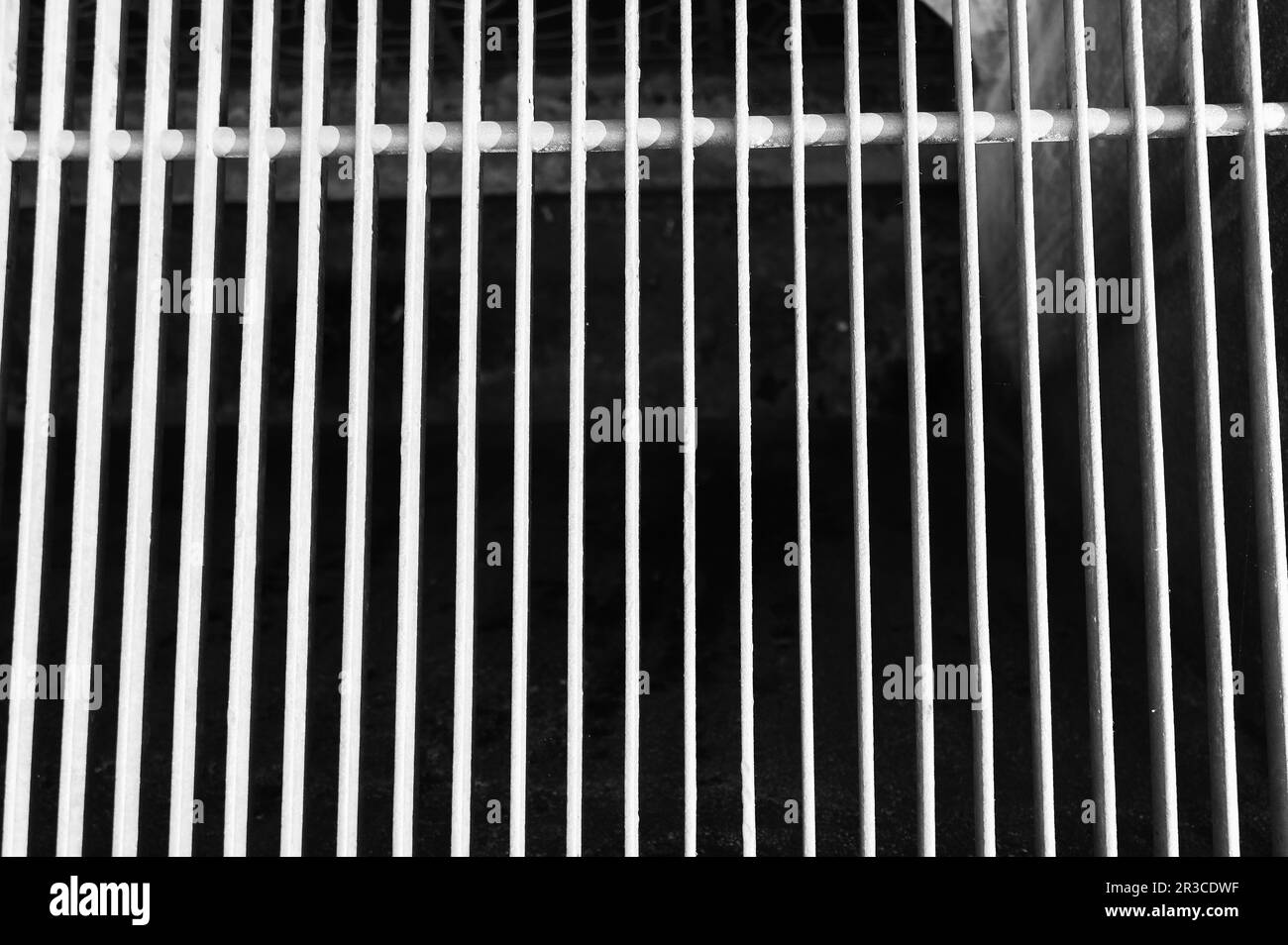 A ventilation shaft with a grid network design that allows airflow ...