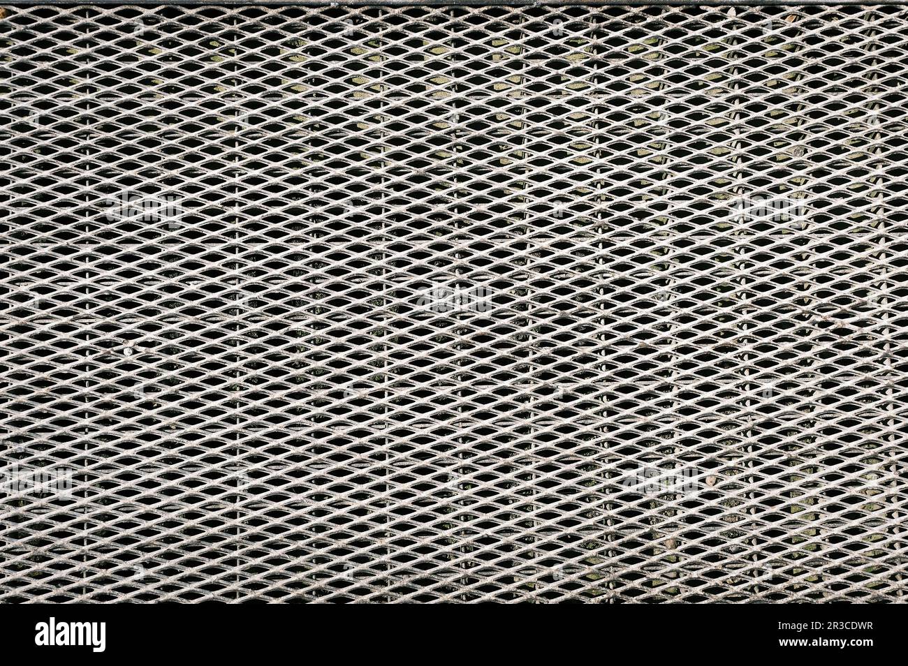 A ventilation shaft with a grid network design that allows airflow ...