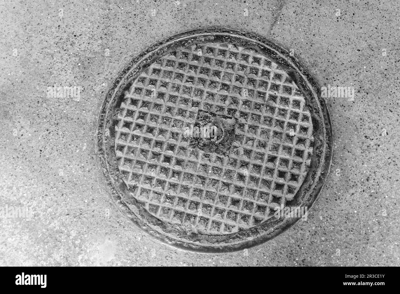 A drainage shaft designed to collect and redirect excess water ...