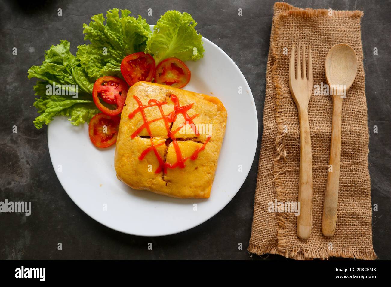 nasi goreng pattaya or Pattaya Fried Rice (Stuffed Omelette Fried Rice ...