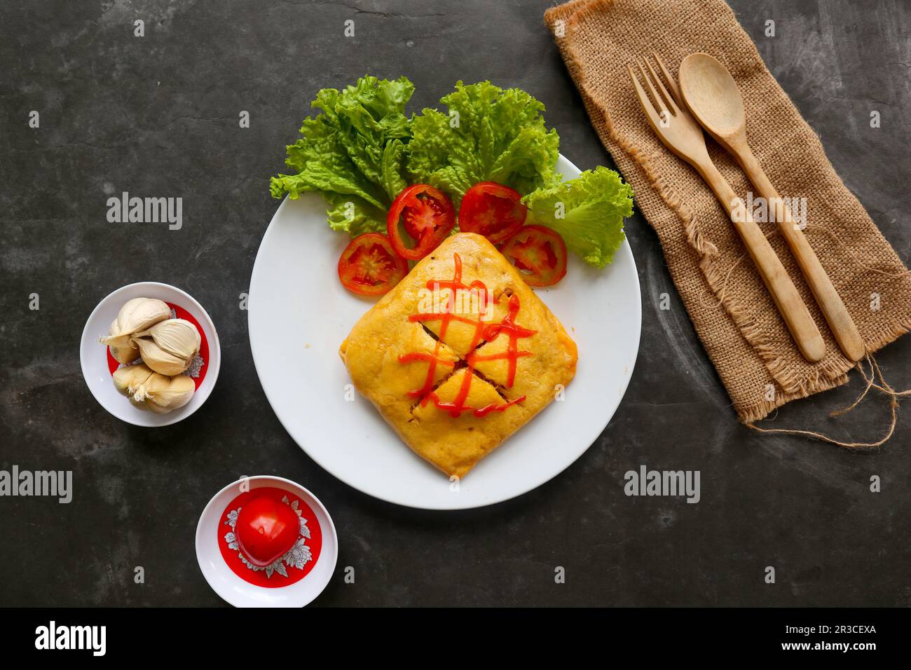 nasi goreng pattaya or Pattaya Fried Rice (Stuffed Omelette Fried Rice ...