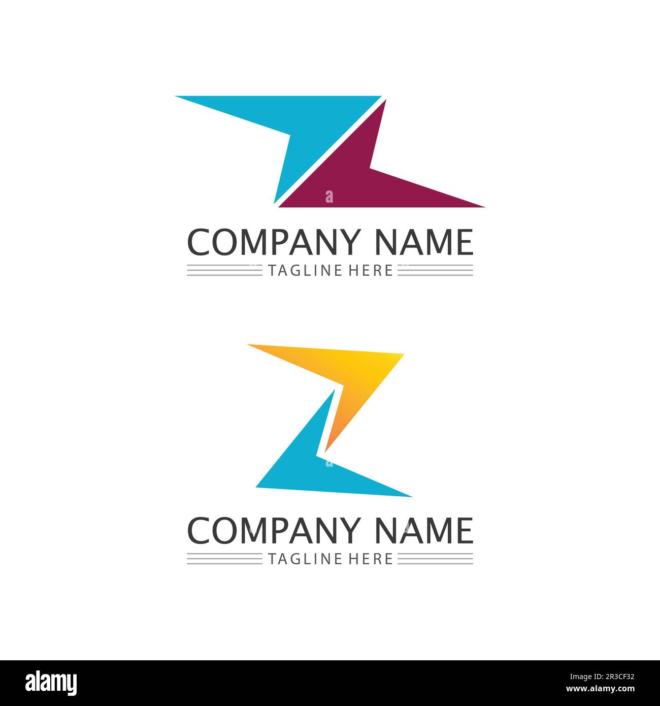 Z letter and font Z logo design vector identity illustration Stock ...