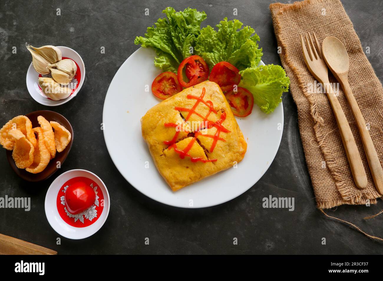 nasi goreng pattaya or Pattaya Fried Rice (Stuffed Omelette Fried Rice ...
