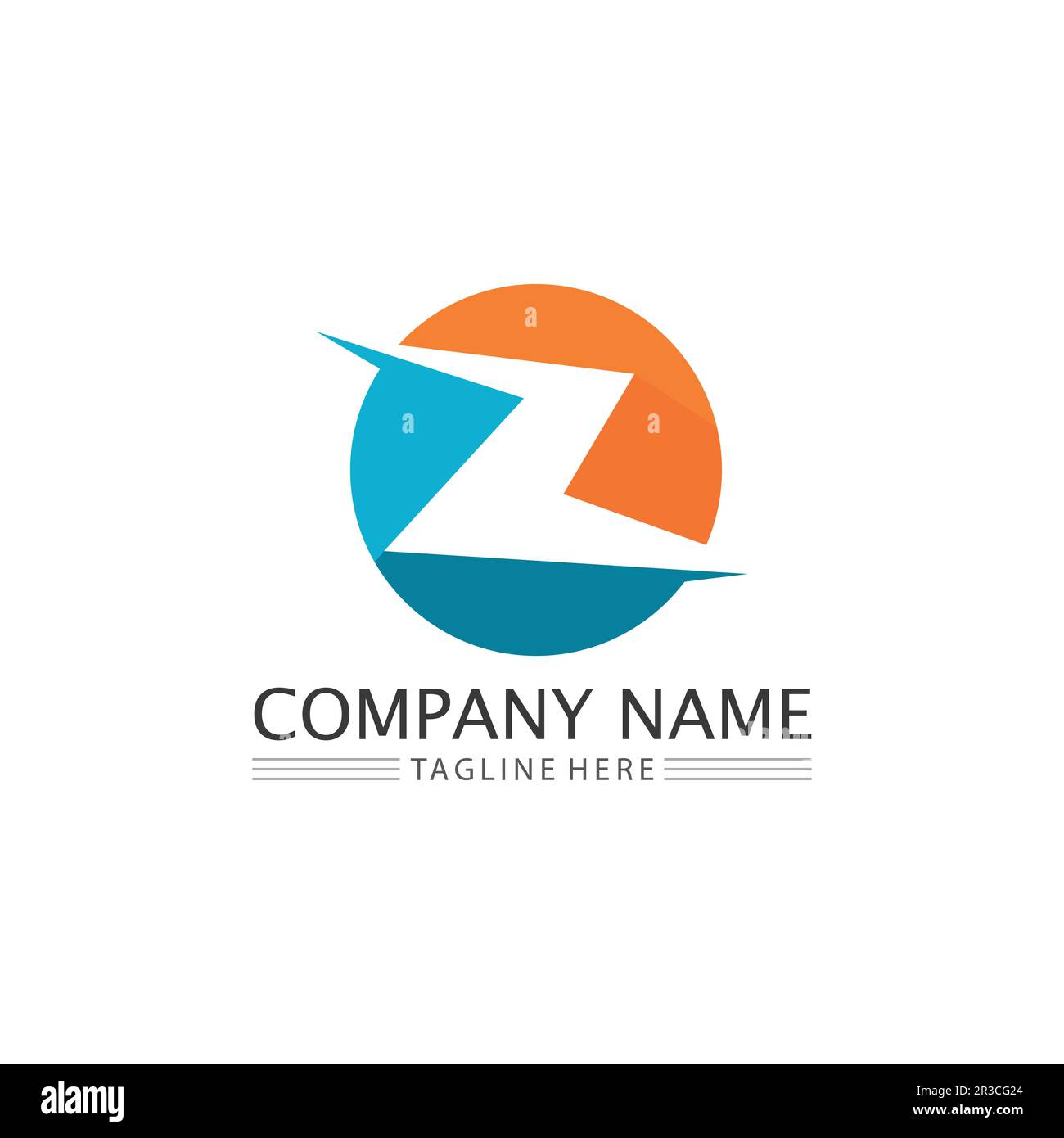Z letter and font Z logo design vector identity illustration Stock ...