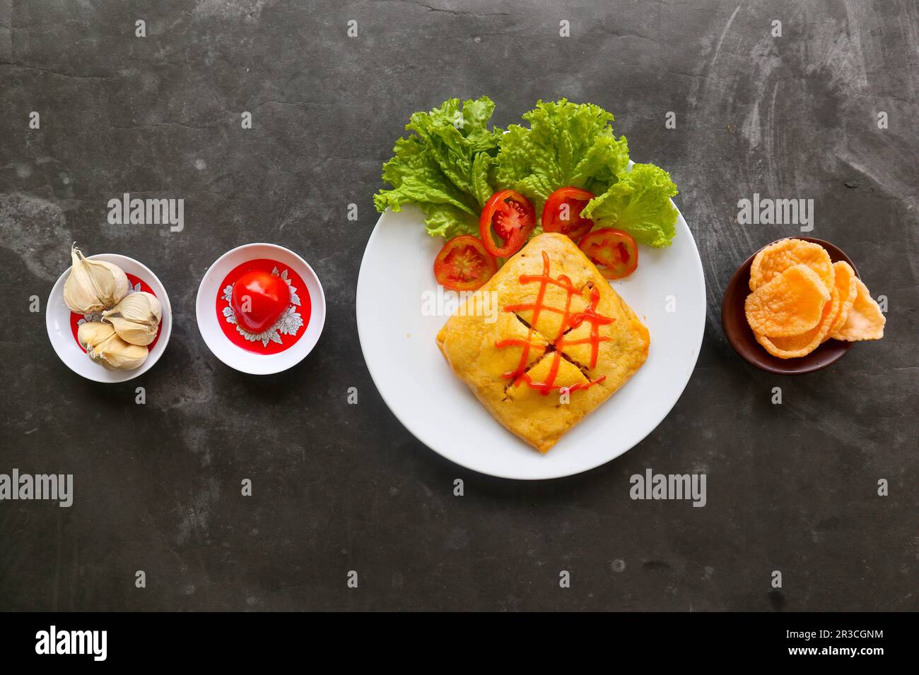 nasi goreng pattaya or Pattaya Fried Rice (Stuffed Omelette Fried Rice ...