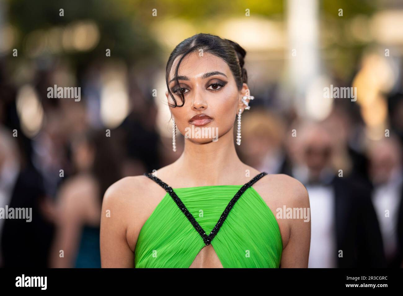 Neelam Gill poses for photographers upon arrival at the premiere of the ...