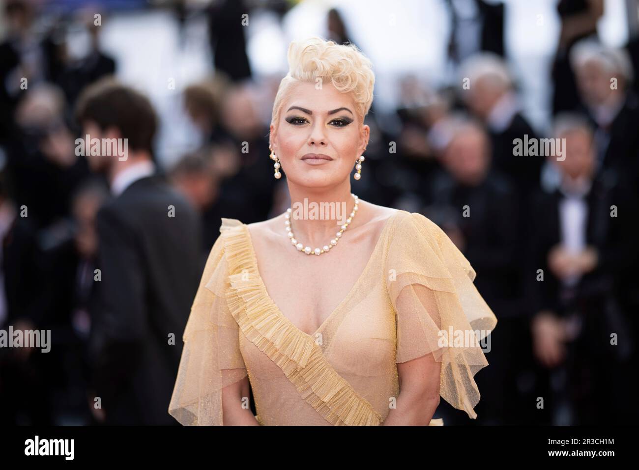 Katrina Patchett poses for photographers upon arrival at the premiere ...