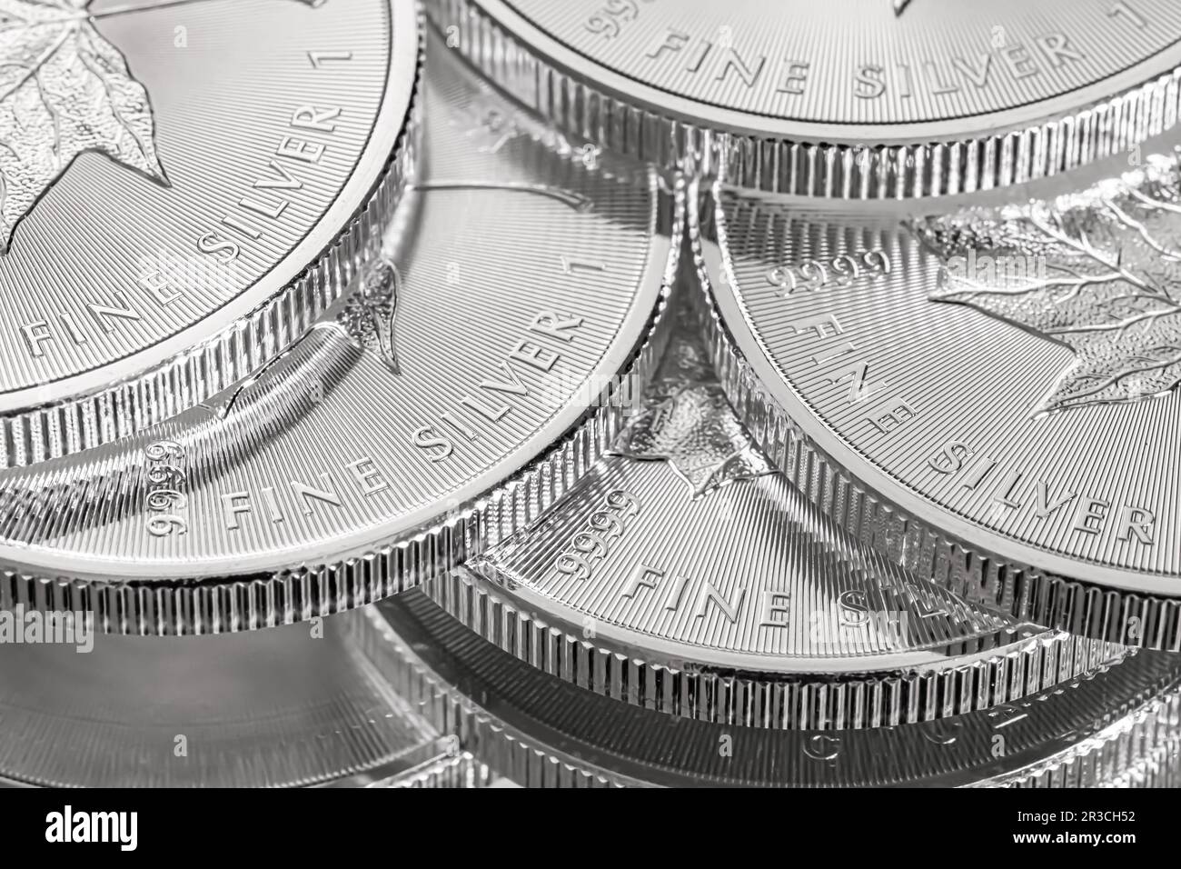 Canadian currency maple leaf hi-res stock photography and images - Alamy