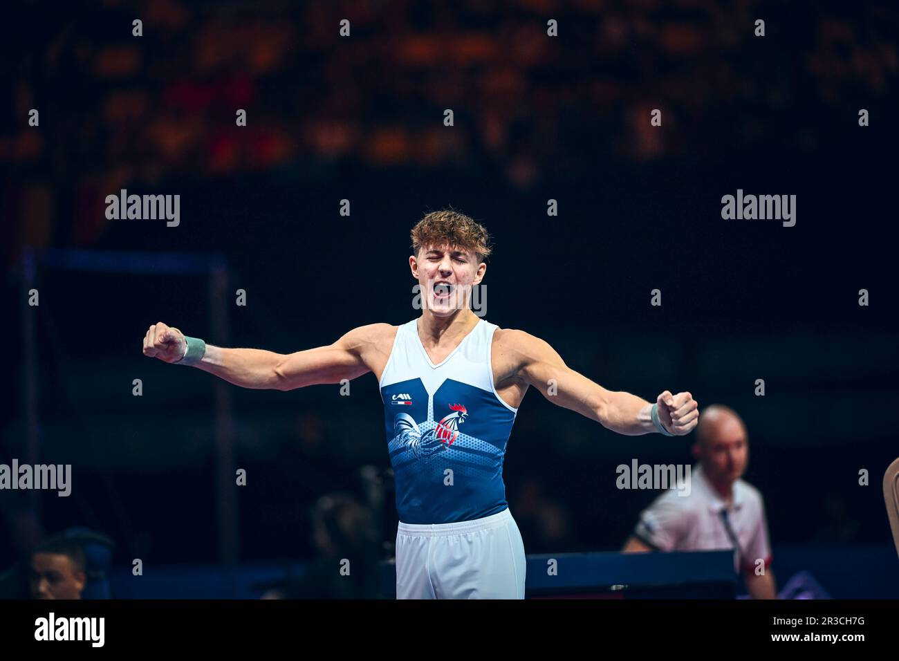 OSBERGER BENJAMIN participating in the 2022 Munich European Gymnastics ...