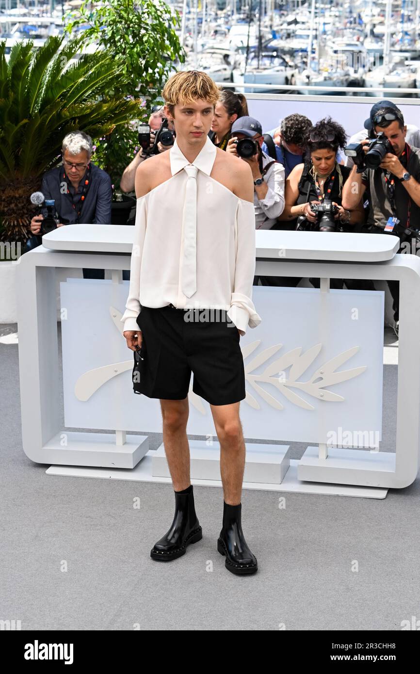 Troye Sivan 76th Cannes Film Festival Photocall Of The movie -The Idol ...