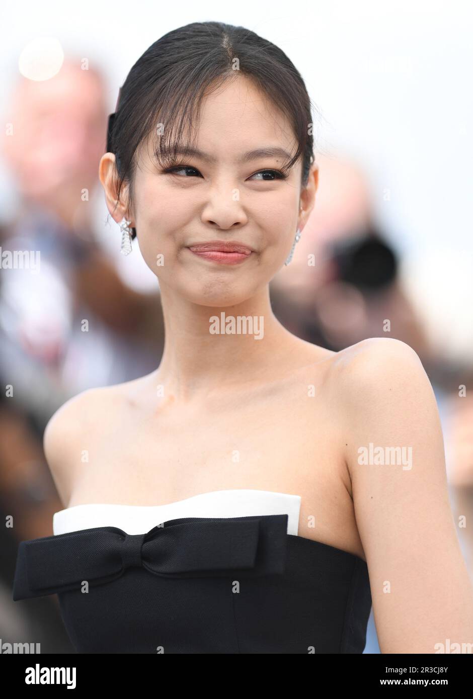 Cannes, France. 23rd May, 2023. South Korean singer/ actress Jennie Ruby Jane attends a photo ...