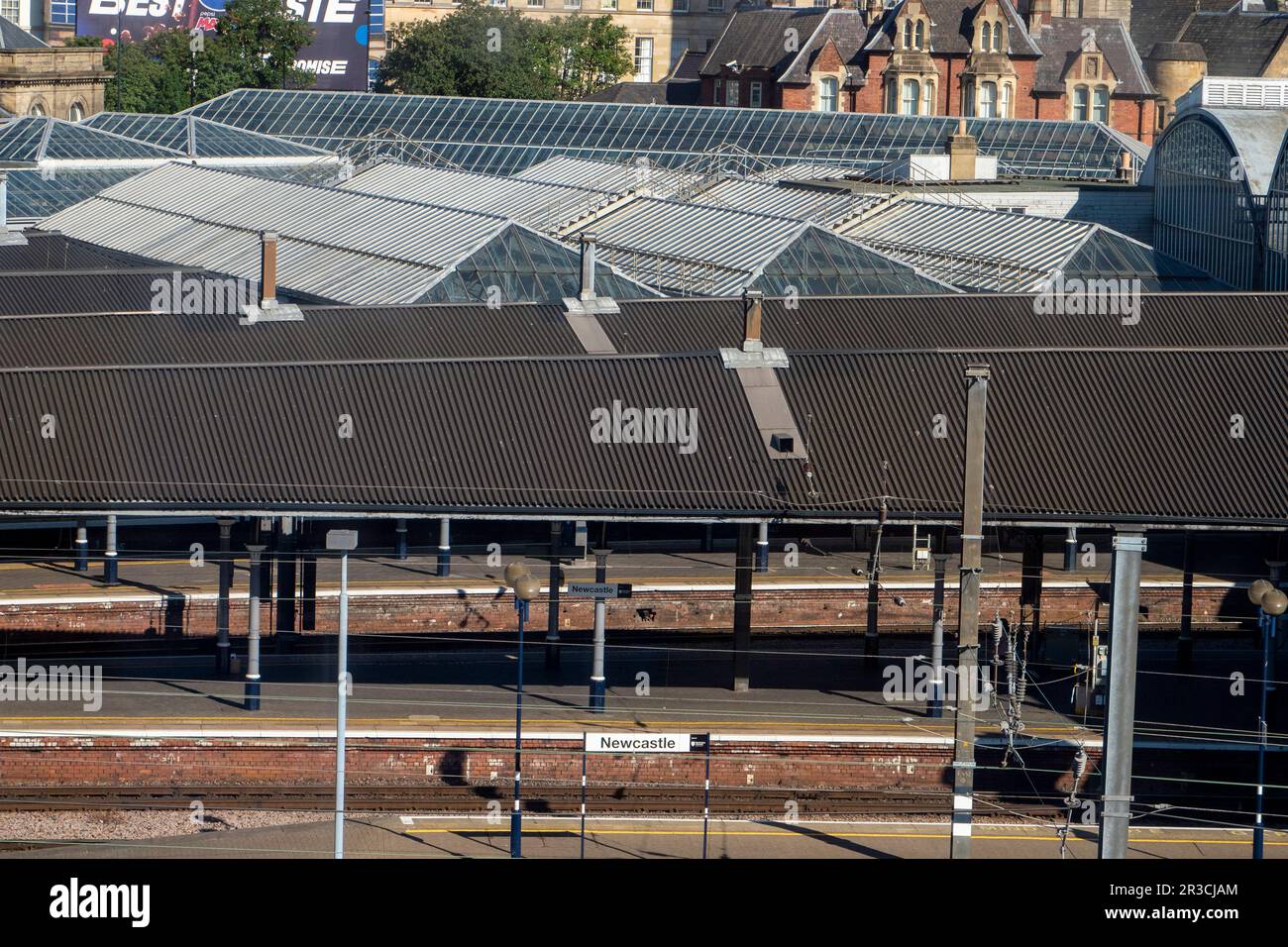 Newcastle Station, Newcastle UK Stock Photo - Alamy