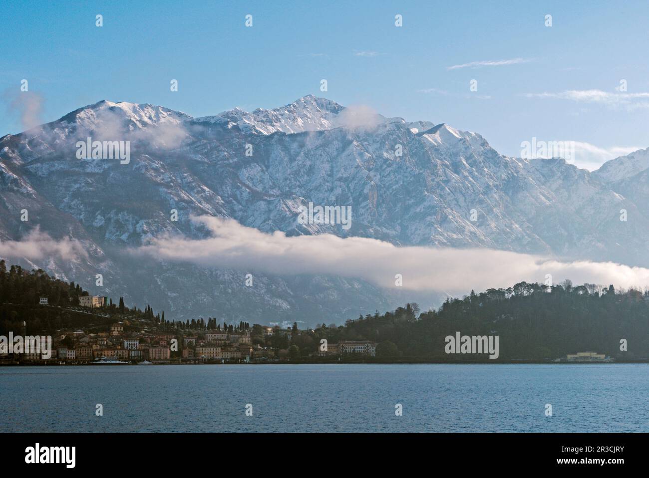 winter scene of Lake Como and Bellagio, Italy Stock Photo - Alamy winter scene of Lake Como and Bellagio, Italy Stock Photo - Alamy