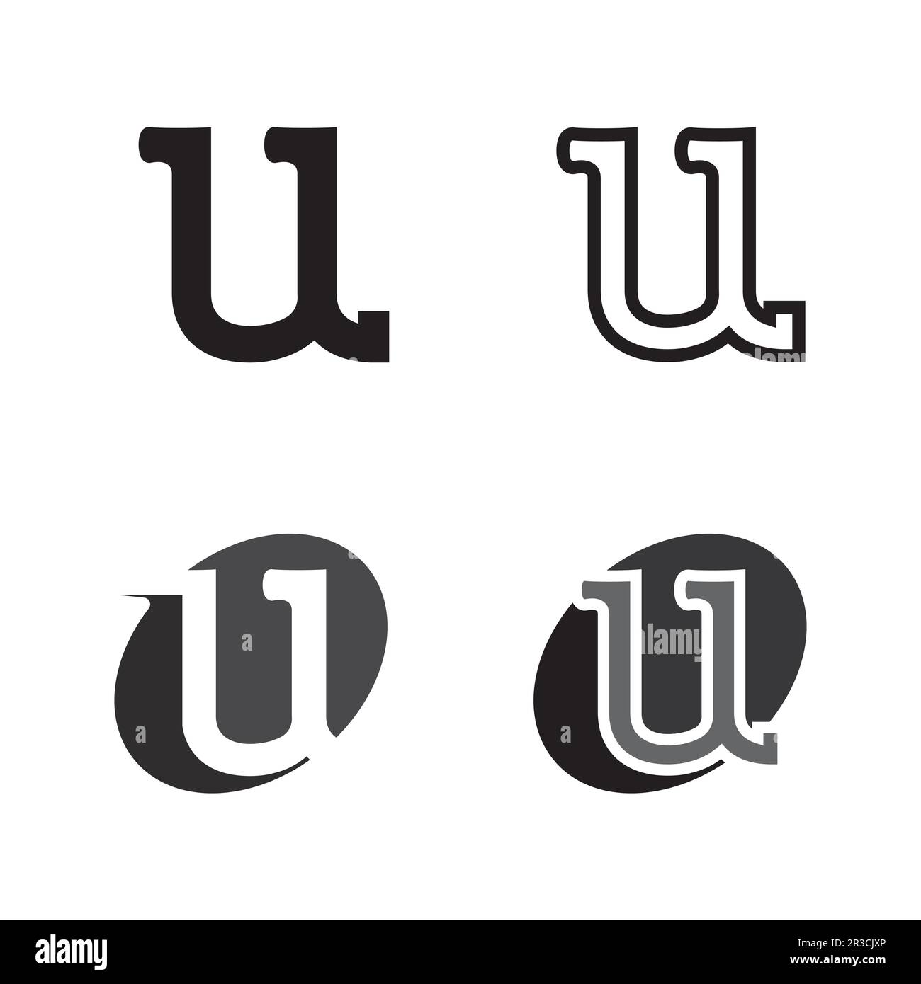 Initial letter U logo business and design icon vector Stock Vector ...