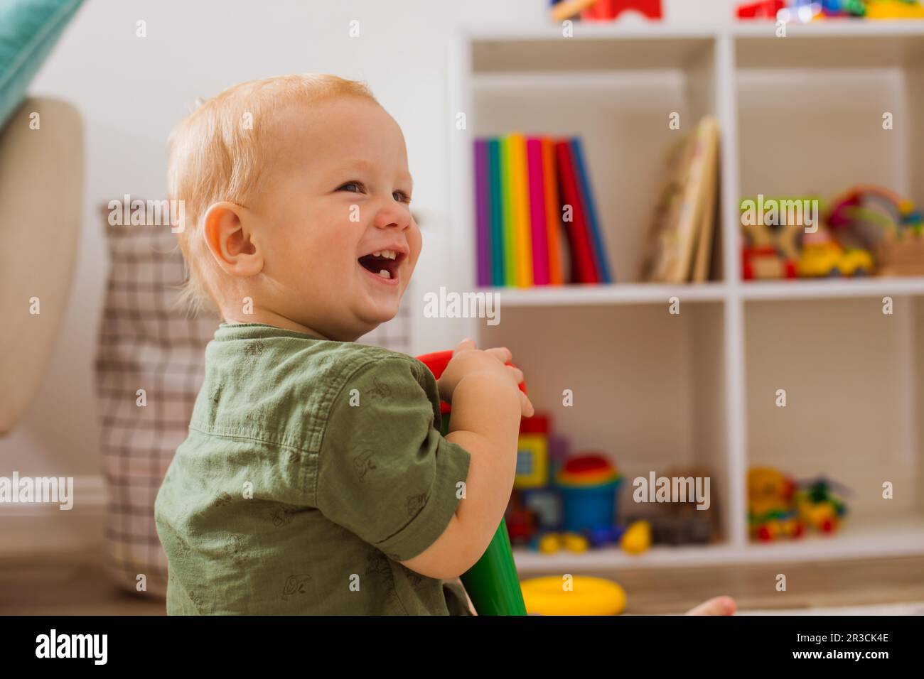 Daycare toddler hi-res stock photography and images - Alamy