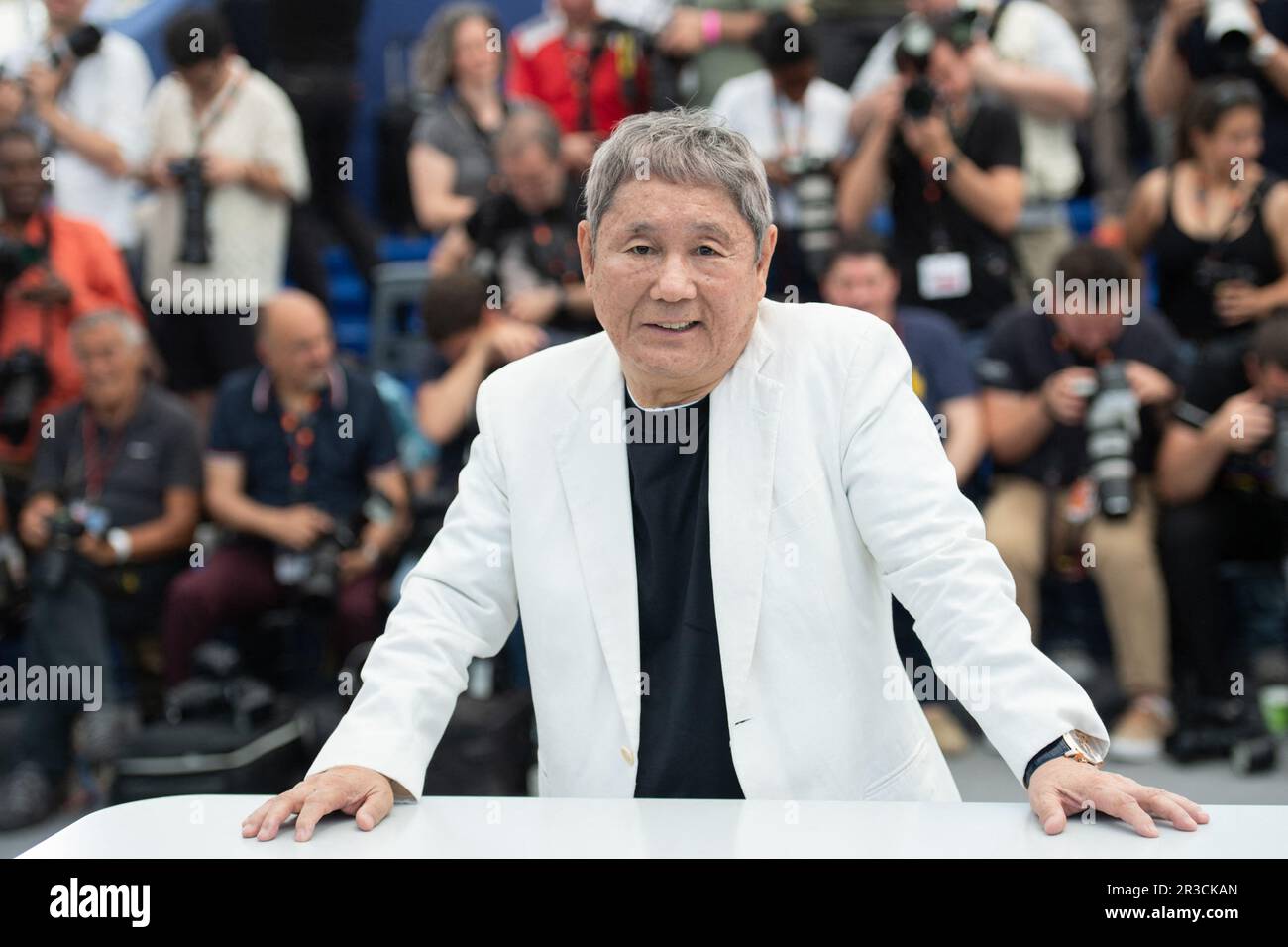 Takanori Kitano attending the Kubi Photocall as part of the 76th Cannes Film Festival in Cannes ...