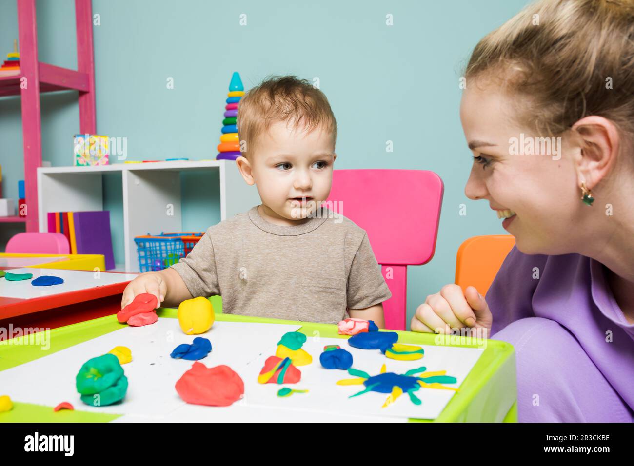 Happy tutor hi-res stock photography and images - Alamy