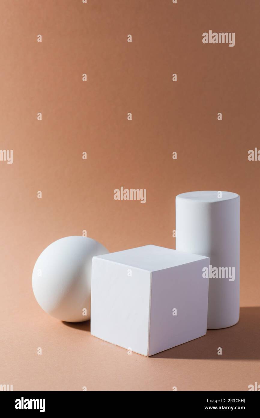 White square shapes hi-res stock photography and images - Alamy