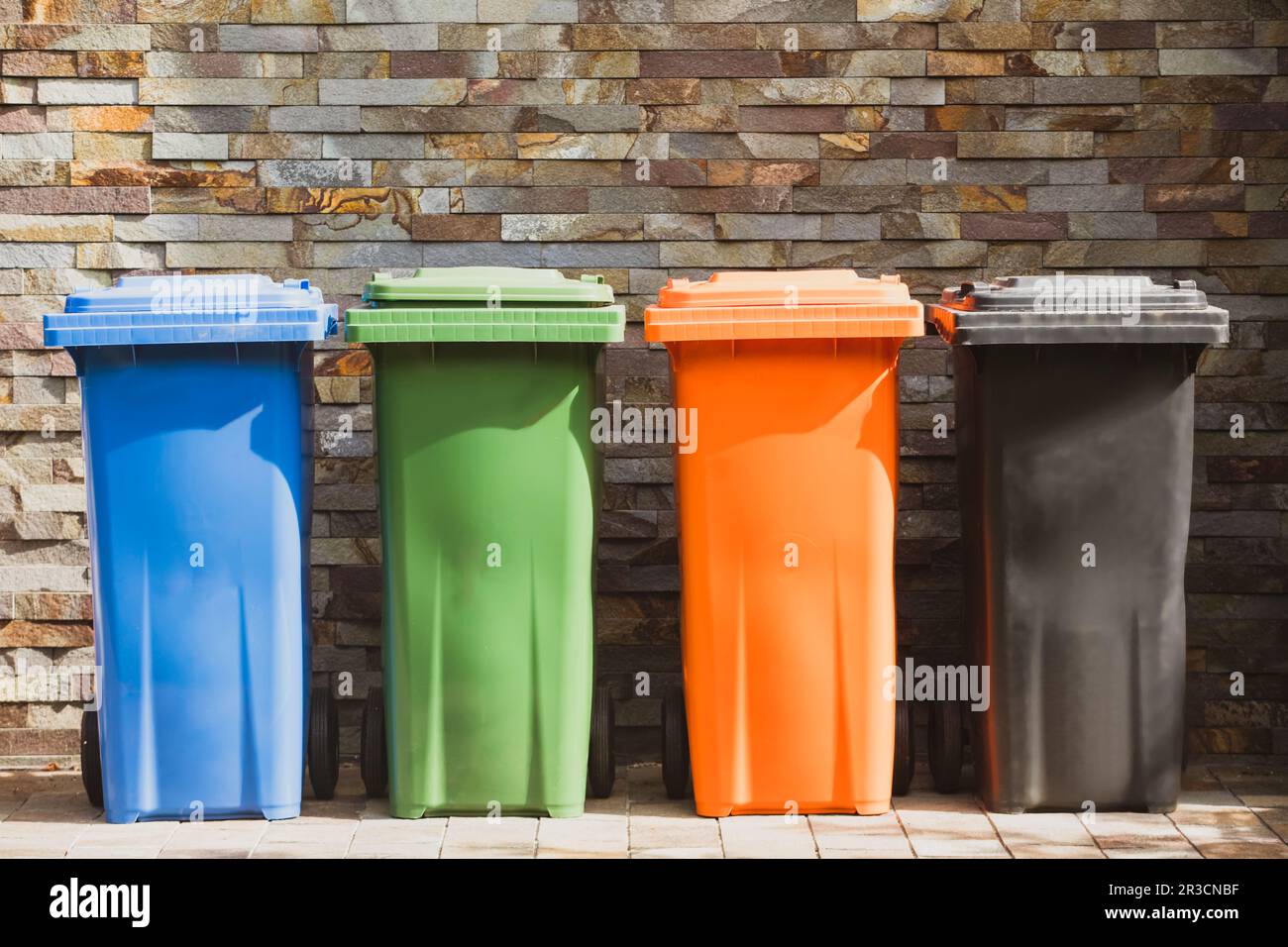 New rules for garbage separation and further processing Stock Photo - Alamy