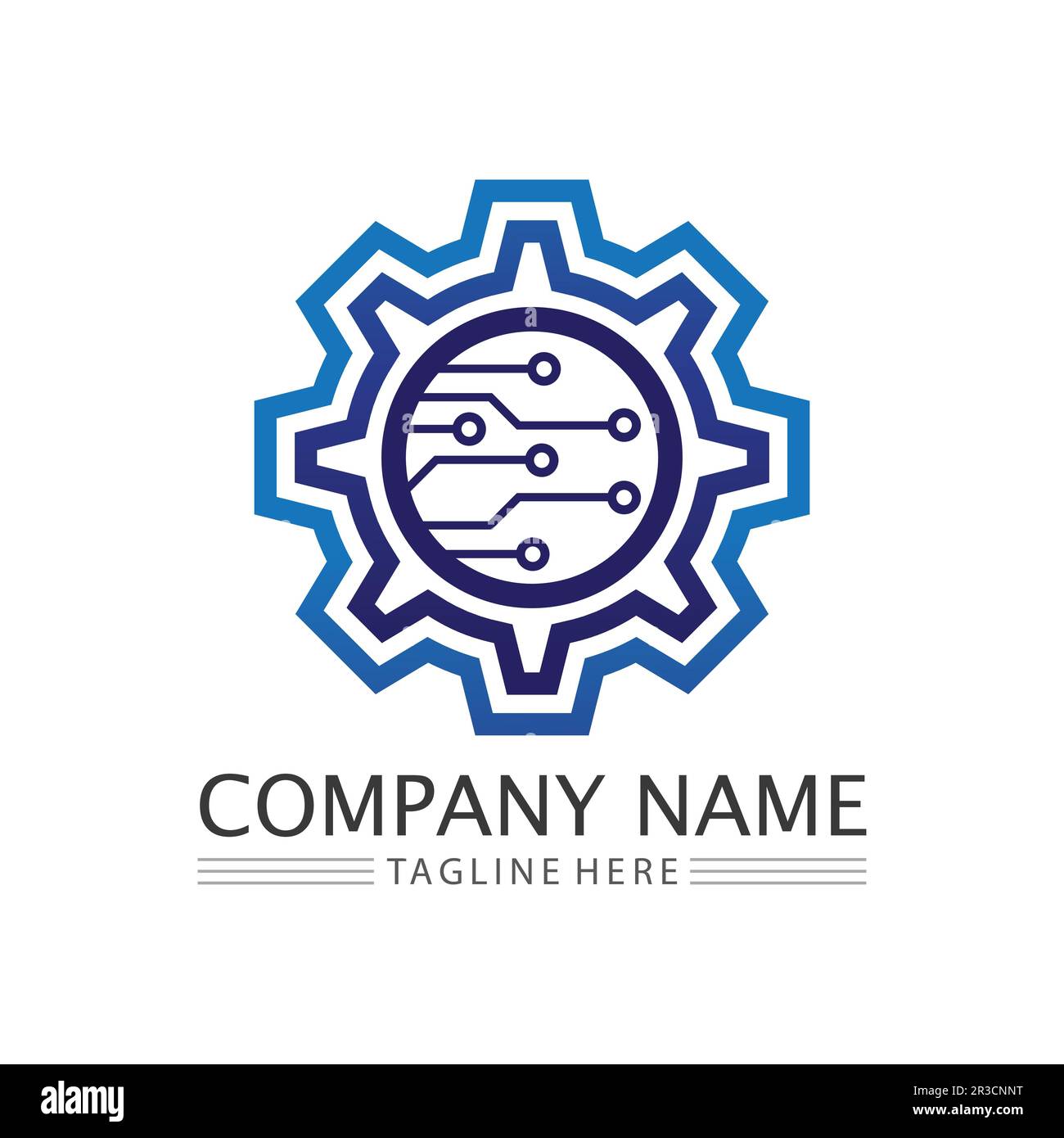 vector logo technology Digital tech vector business logo template ...