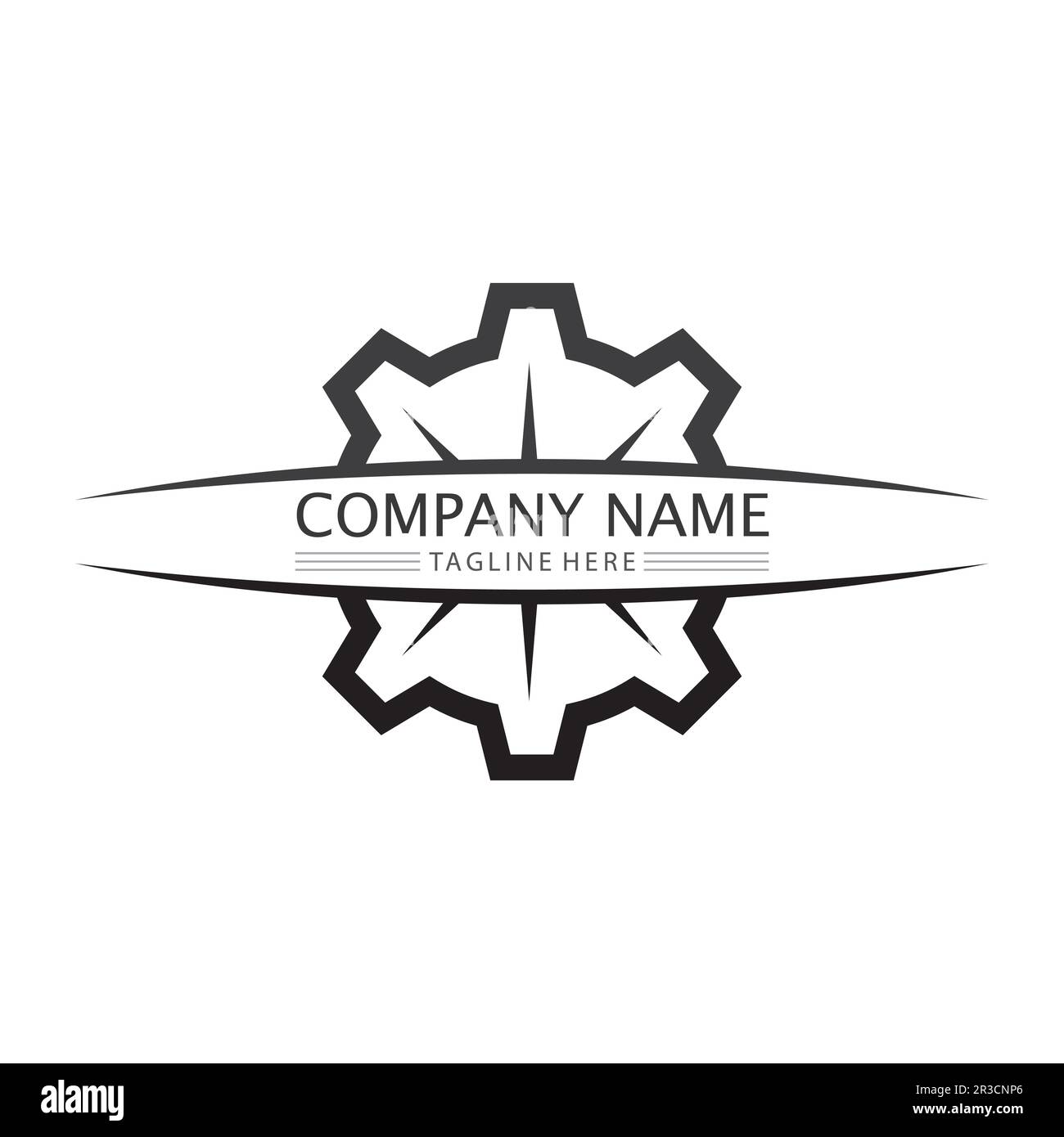 Gear Logo Template vector icon illustration design Stock Vector Image ...