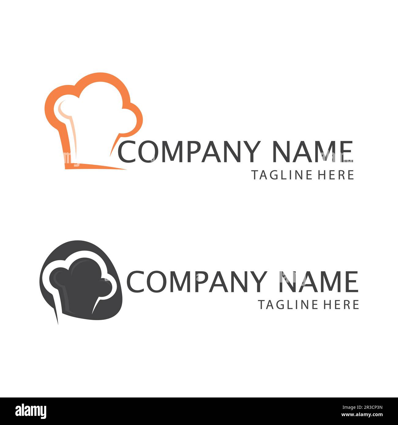chef hat logo and icon vector design template Stock Vector Image & Art ...