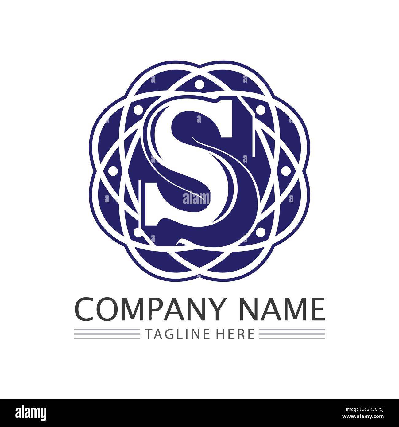 Business corporate S letter logo design vector Stock Vector Image & Art ...