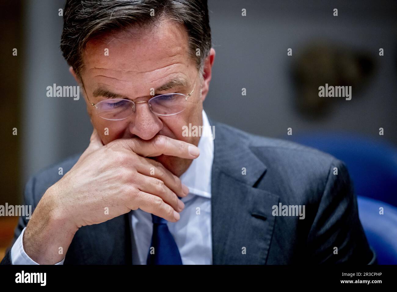 THE HAGUE - Prime Minister Mark Rutte in the House of Representatives ...