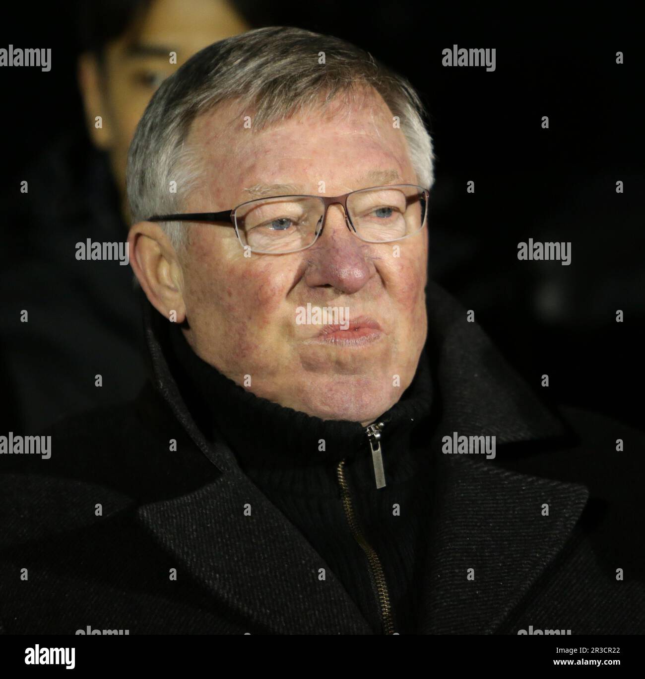 Manchester united manager sir alex ferguson prior to the game hi-res ...