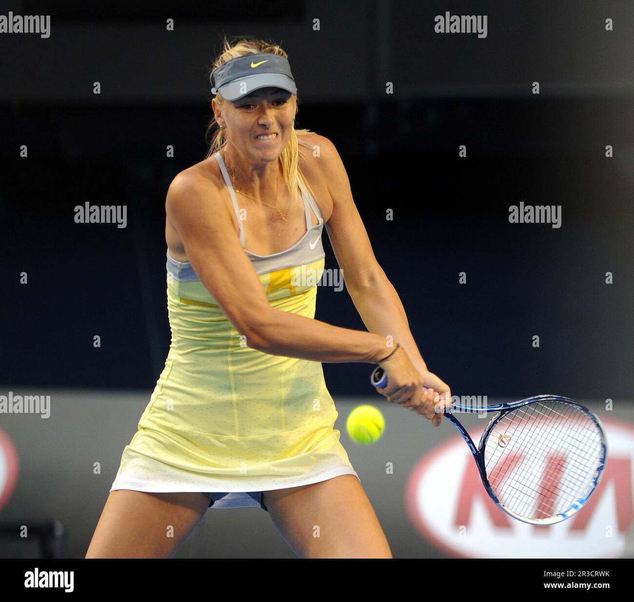 Maria Sharapova (RUS) in third round matchAustralian Open 2013 Friday ...