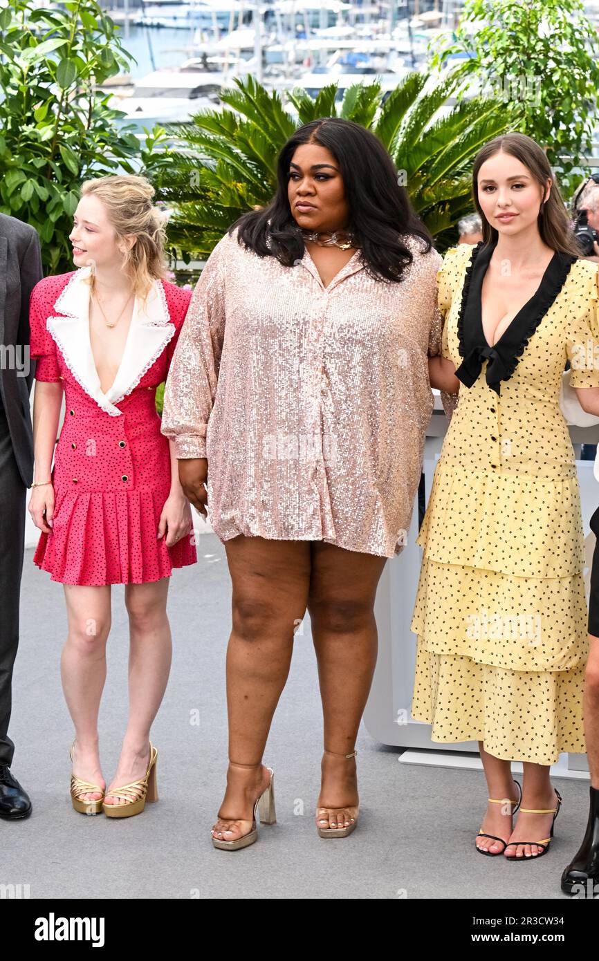 Cannes, France. 23rd May, 2023. Suzanna Son, Da'Vine Joy Randolph ...