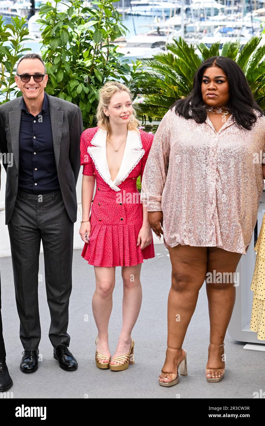 Cannes, France. 23rd May, 2023. Hank Azaria, Suzanna Son, Da'Vine Joy ...