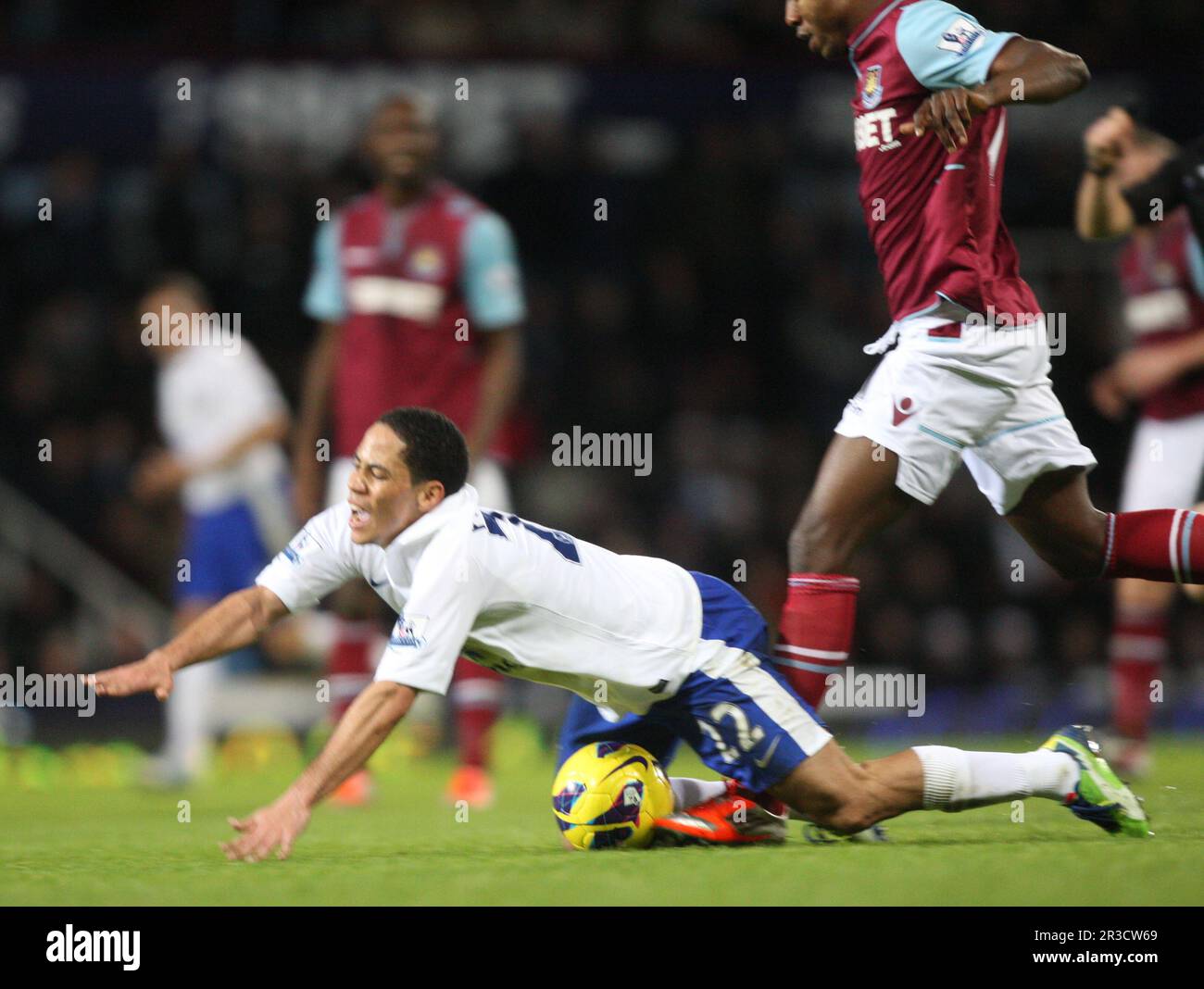 Steven Pienaar of EvertonEverton 2012/13 West Ham United V Everton 22 ...