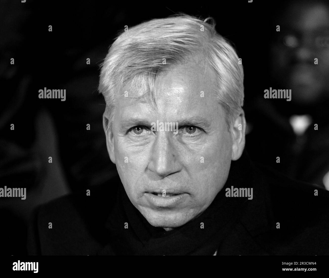 Manager of fulham football club Black and White Stock Photos & Images ...