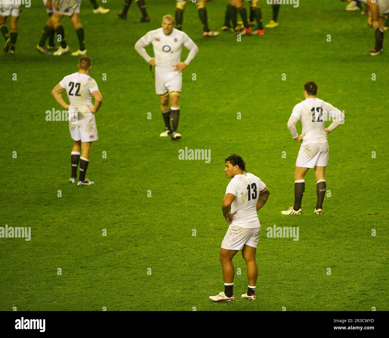 England players look dejected hi-res stock photography and images - Alamy
