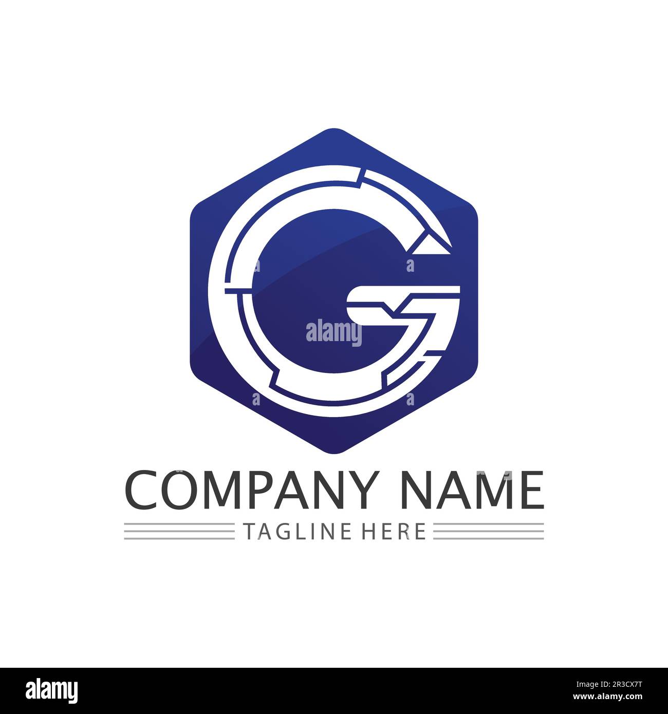 G Letter vector illustration icon Logo Template design Stock Vector ...