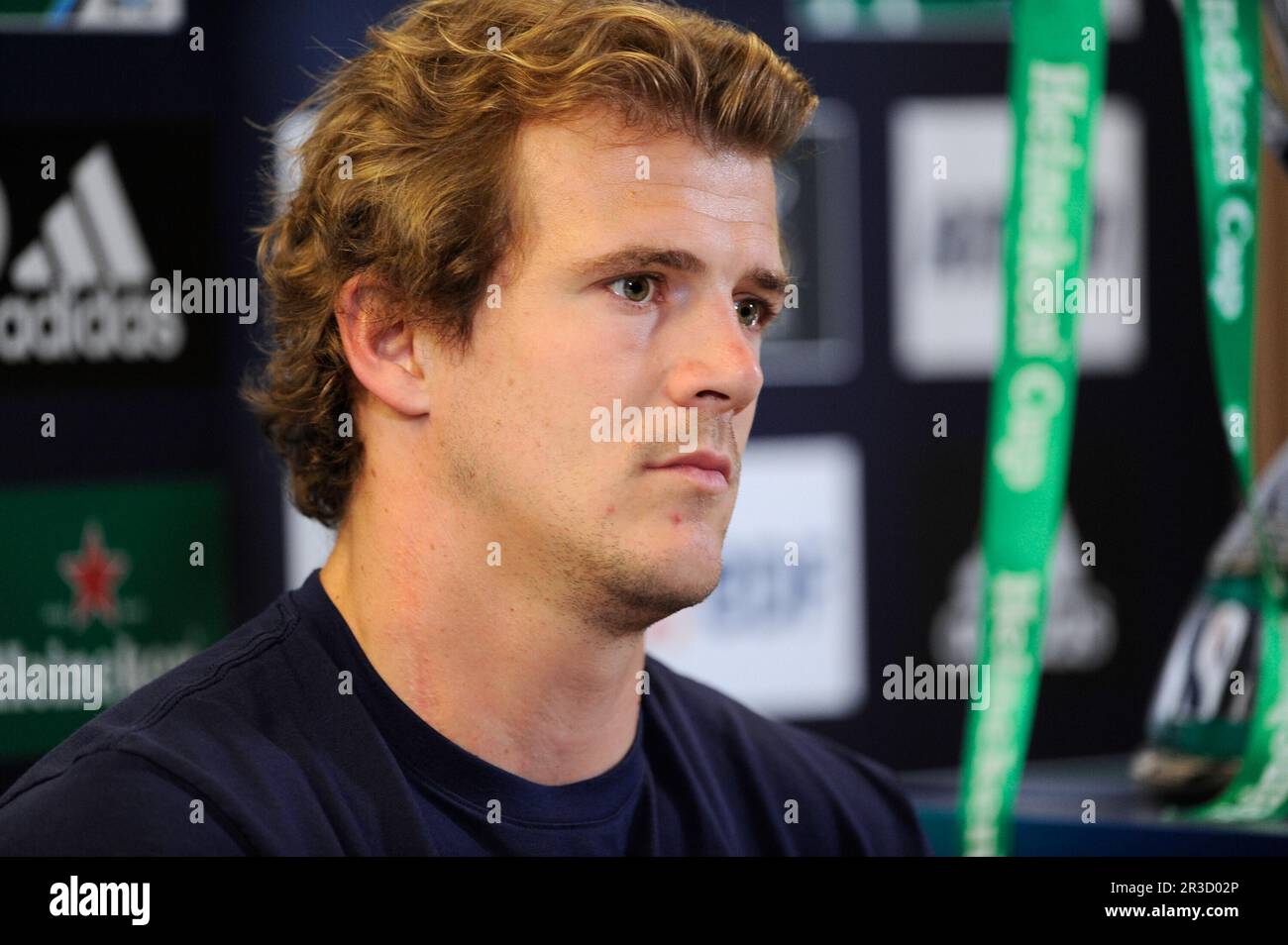 Aurelien Rougerie of ASM Clermont Auvergne, at the Captain's Run press ...