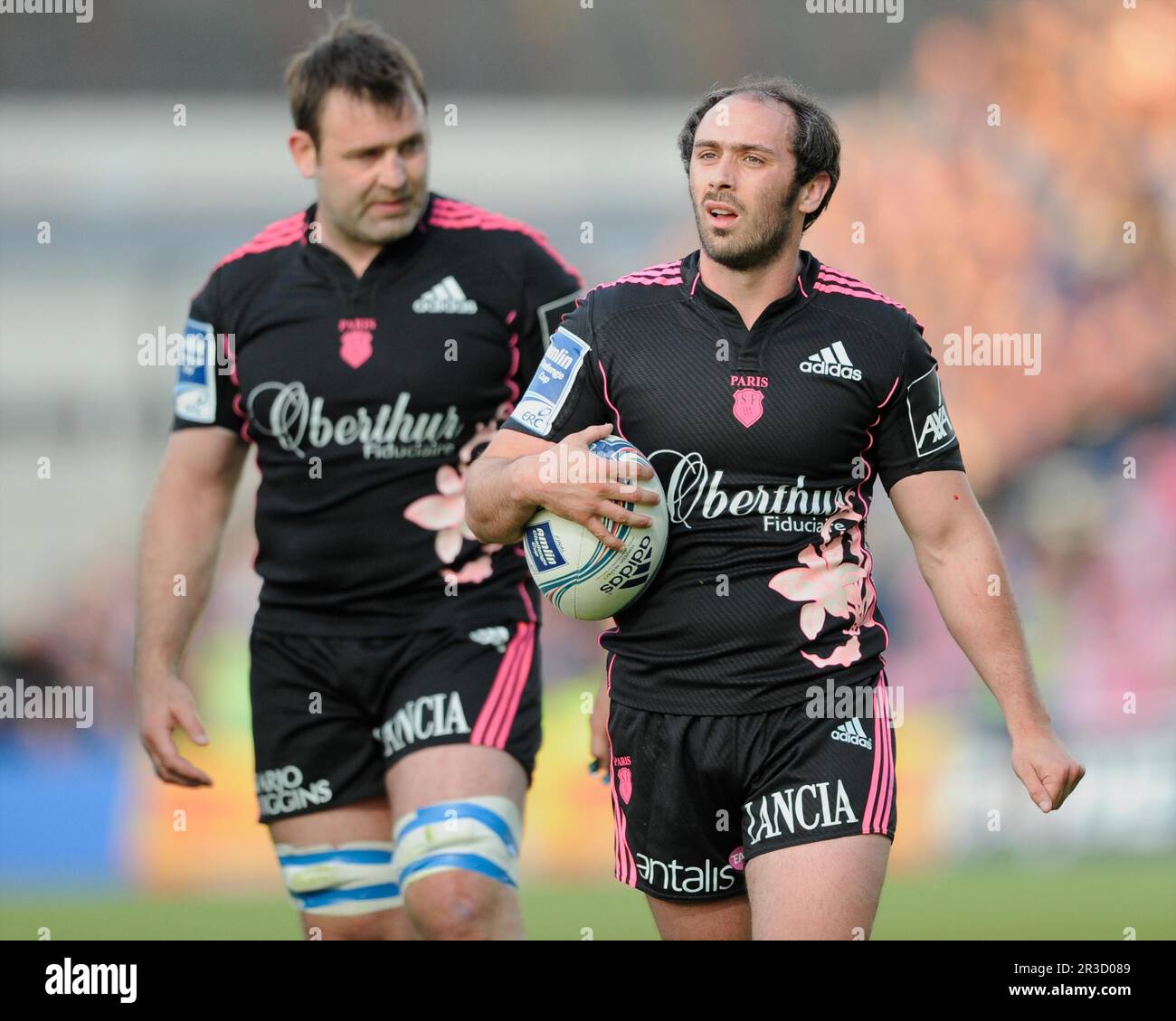 Julien Dupuy of Stade Francais during the Amlin Challenge Cup Final ...