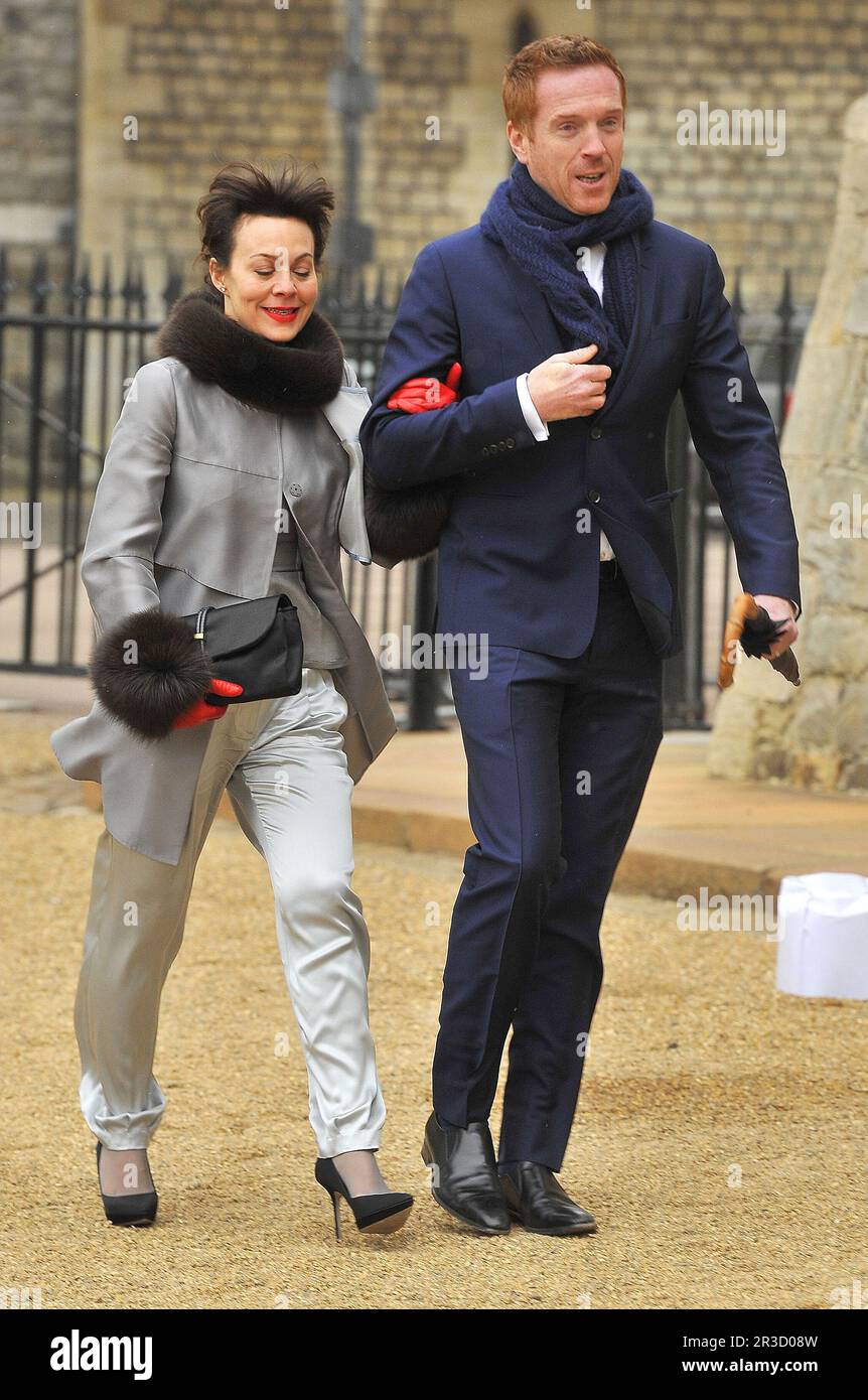 Mandatory Credit: Photo by Ray Tang (2238013n)Damian Lewis and Helen ...