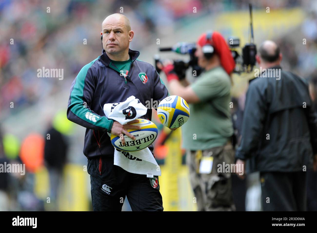 Richard Cockerill, Leicester Tigers Director of Rugby, before the Aviva ...
